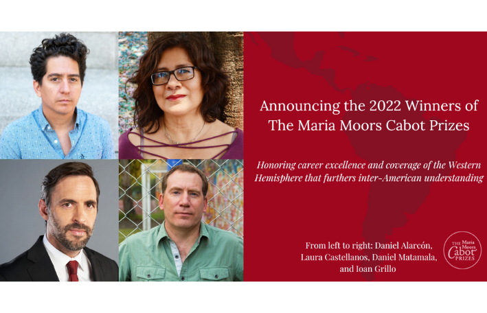 2022 Maria Moors Cabot Prize Winners Announced | Columbia Journalism School