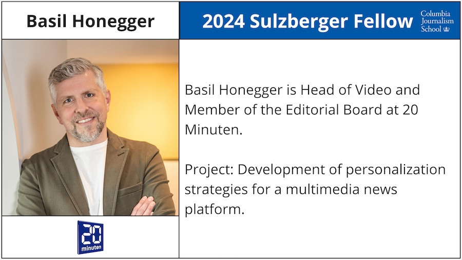 Columbia Journalism School Announces 2024 Sulzberger Executive Leadership Program Fellows ...