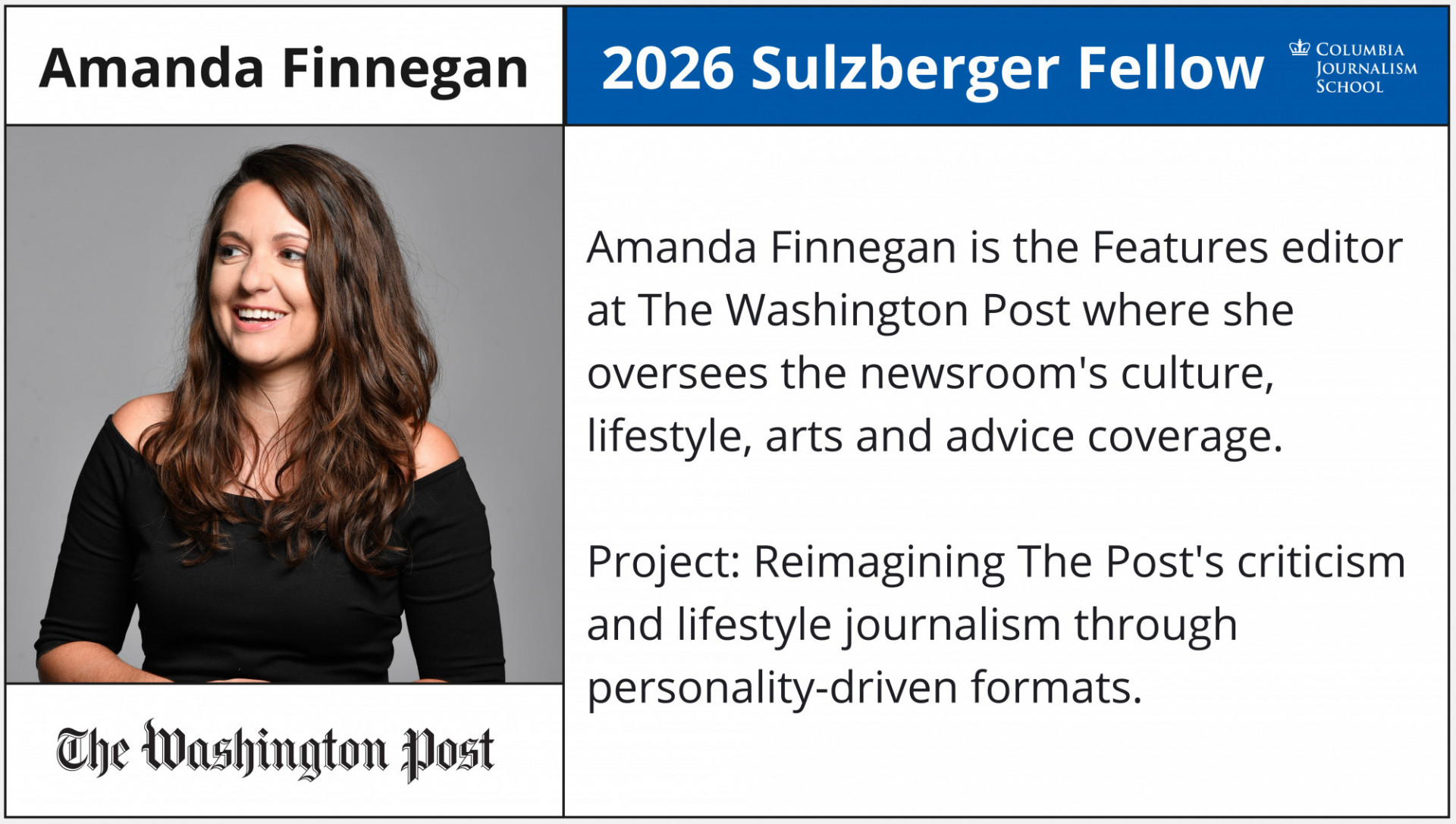 Columbia Journalism School Announces the 2026 Fellows for the ...